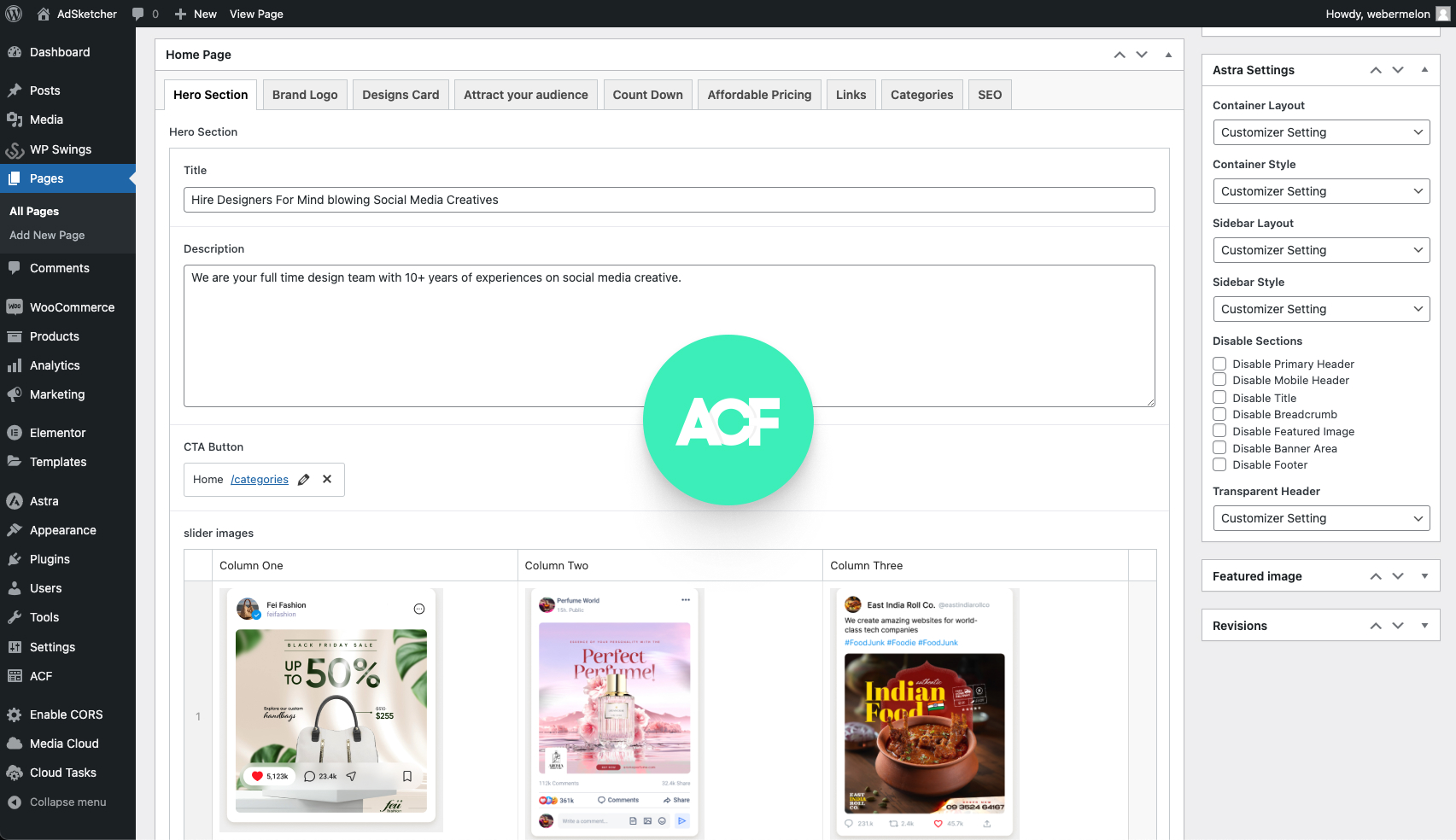 Adsketcher - Ads Designers Platform - Webermelon